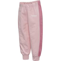 Hummel Kinder Sweat Pants "Hmlmini Loose Adj Waist Pants" in Rosa | Gr.: 62