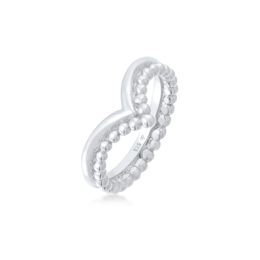 Elli Ring 925 Sterling Silber Boho, Kugel in Silber | Gr.: 52