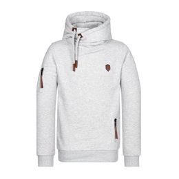 Naketano Sweat Hoody Pimp Grey Melange | Gr.: M