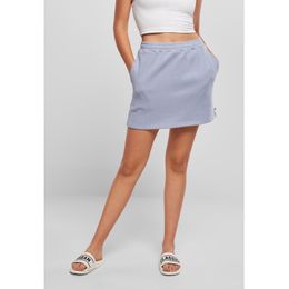 Urban Classics Damen Ladies Organic Terry Mini Skirt in violablue | Gr.: M