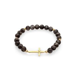 Kuzzoi Armband 925 Sterling Silber in Gold | Gr.: 21 cm
