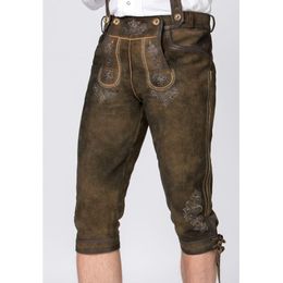 Stockerpoint Lederhose "Justin 4" in bison gespeckt | Gr.: 48