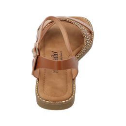 Palado Riemchensandalen in cognac rose combi | Gr.: 37