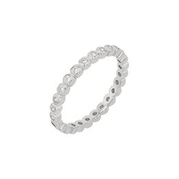 NOELANI Ring Silber 925, rhodiniert in Silber | Gr.: 54
