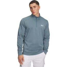 Under Armour Longsleeve "Armour Fleece 1/4 Zip" in Blau | Gr.: M