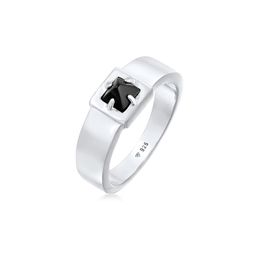 Kuzzoi Ring 925 Sterling Silber Siegelring in Silber | Gr.: 62