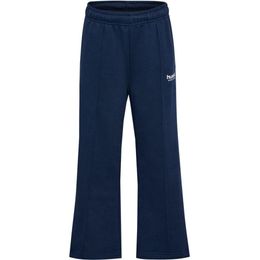 Hummel Kinder Sweat Pants "Loose Wl Pintug Sweatpants" in Blau | Gr.: 104