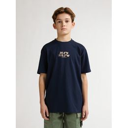PETROL INDUSTRIES Bedrucktes Jersey-T-Shirt Roca in Blau | Gr.: 128