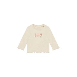Noppies Langarmshirt in Oatmeal Melange | Gr.: 86
