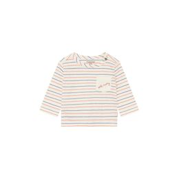 Noppies Langarmshirt Stripe in Egret | Gr.: 86