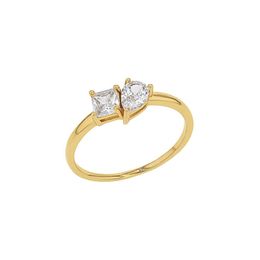 Amor Ring Silber 925, gelbvergoldet in Gold | Gr.: 52