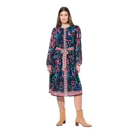 Ulla Popken Midikleid in marine | Gr.: 62/64