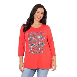 Ulla Popken Shirt in coralle | Gr.: 54-56