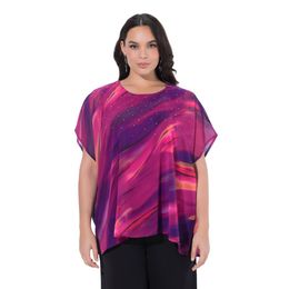 Ulla Popken Bluse in magenta | Gr.: 54-56