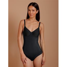 SuSa Damen Body mit B&uuml;gel, schwarz, Gr&ouml;&szlig;e 95C