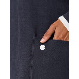 CREATION L PREMIUM Witt Damen Wendejacke aus Jacquard-Feinstrick, marine-wei&szlig;, Gr&ouml;&szlig;e 38
