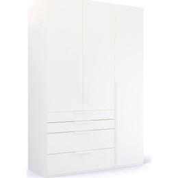 Dreht&uuml;renschrank Rauch "Kleiderschrank Schrank Garderobe W&auml;scheschrank PURISMA", wei&szlig; (alpinwei&szlig;), B:151cm H:223cm T:60cm, Holzwerkstoff, Schr&auml;nke, Dreht&uuml;renschrank, mit Schubladen und umfangreichem Zubeh&ouml;r MADE IN GERMANY
