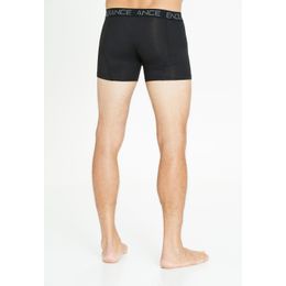 Boxershorts Endurance "Brighton", Herren, Gr. S, 1 Stk., schwarz, 95% Viskose, 5% Elasthan, unifarben, Unterhosen, aus atmungsaktivem Material
