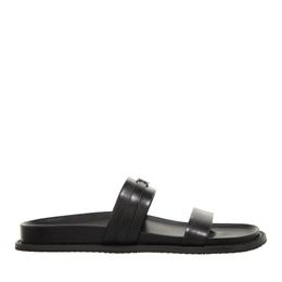 Michael Kors Sandalen - Mandy Flat Sandal - Gr. 39 (EU) - in Schwarz - f&uuml;r Damen