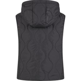 Steppweste Urban Classics "Urban Classics Ladies Super Light Puffer Vest", Damen, Gr. S, schwarz, 100% Polyester, Westen Steppweste