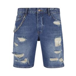 Shorts 2Y Premium "2Y Premium 2Y Jeans Shorts", Herren, Gr. 30, Normalgr&ouml;&szlig;en, blau, 97% Baumwolle, 3% Elasthan, unifarben, normal, Hosen Shorts