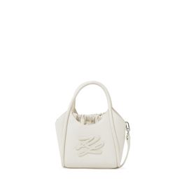 K by KARL LAGERFELD Karl Lagerfeld Handbag 'AUTOGRAPH' female White size One Size