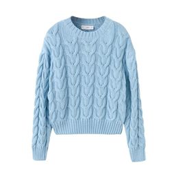 Mango Kids Pullover 'CARLI' M&auml;dchen Gr&ouml;&szlig;e 140 hellblau