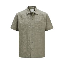 Jack & Jones Premium Button Up Shirt 'JPRCCeaston' male Grey size XXL