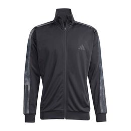 adidas Sportswear Sweatjacke 'CAMO' Herren Gr&ouml;&szlig;e XS schwarz