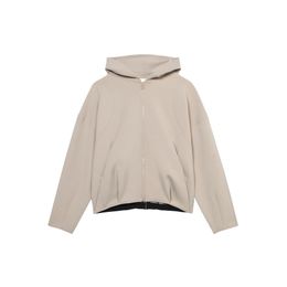 Nike Athletic Zip-Up Hoodie girl Beige size S