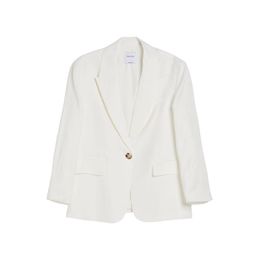Bershka Blazer Damen Gr&ouml;&szlig;e 36 wei&szlig;