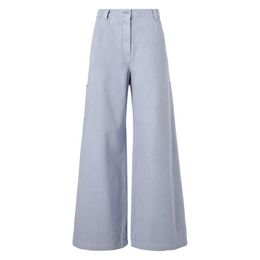 Weekend Max Mara Cargo Pants 'SKIPPER' female Blue size 38