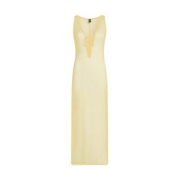 K by KARL LAGERFELD Karl Lagerfeld Beach Dress female Yellow size L