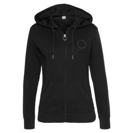 Bench Zip-Up Hoodie female Black size 32/34