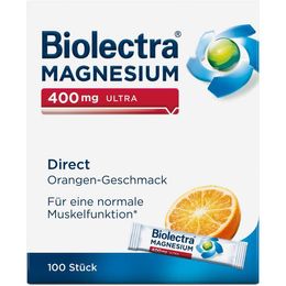 HERMES Arzneimittel Biolectra Magnesium 400 mg ultra Direct Orange 100 St