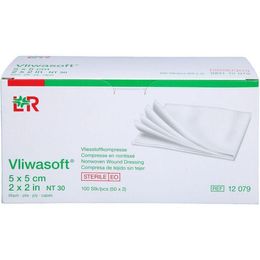 Vliwasoft Vlieskompressen steril 5x5 cm 6l. 100 St