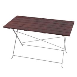 Mendler Biergartentisch Berlin, Klapptisch Gartentisch, lackiert 120x60x70cm ~ Variantenangebot 35192