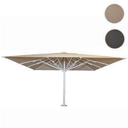Mendler Gastronomie-Luxus-Sonnenschirm HWC-D20b, XXL-Schirm Marktschirm, 5x5m (Ř7,2m) Polyester/Alu 87kg ~ V 70737
