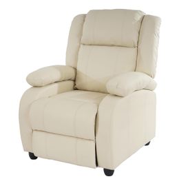 Mendler Fernsehsessel Relaxsessel Liege Sessel Lincoln, Kunstleder ~ Variantenangebot 31577