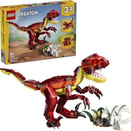 Konstruktionsspielsteine Lego "Wilder Dinosaurier (31379), Lego Creator", bunt, Spielbausteine, Kinder, Kunststoff, Konstruktionsspielsteine, Made in Europe