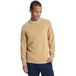Strickpullover Quiksilver "Salt Water Light", Herren, Gr. S, khaki, Obermaterial: 100% Walkfrottier;, Pullover Strickpullover