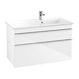 Villeroy & Boch Villeroy & Boch Venticello Schrank mit Waschtisch, 2 Ausz&uuml;ge, 4134R1R1+A92801DH,