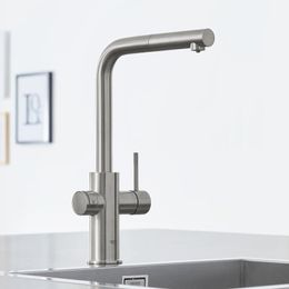 Grohe Blue Home K&uuml;chenarmatur, mit Filtersystem, ausziehbar, schwenkbar, 31539DC0,