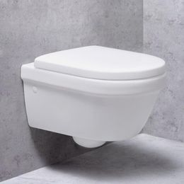 Villeroy & Boch Villeroy & Boch Architectura Wand-WC mit DirectFlush, 4694R0R1+TK5000,