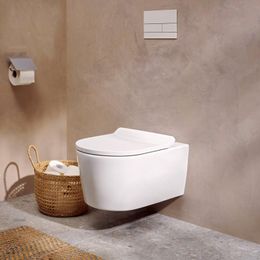 Hansgrohe EluPura S Wand-WC mit AquaHelix Flush, 62025450,