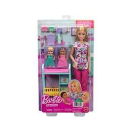 Mattel Spielset Kinder&auml;rztin Barbie mit 2 Babys und Praxis-Zubeh&ouml;r, Sets