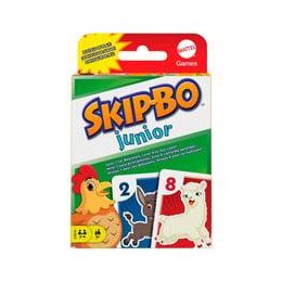 Mattel Skip-Bo Junior Kartenspiel f&uuml;r Kinder ab 5 Jahren