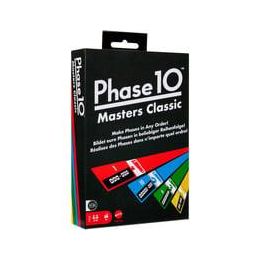 Mattel Phase 10 Masters Classic Kartenspiel, an Romm&eacute; angelehntes Familienspiel