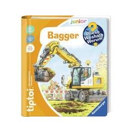 Ravensburger tiptoi Wieso? Weshalb? Warum? Bagger, Lernbuch