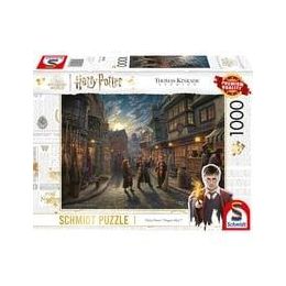 Schmidt Spiele Thomas Kinkade Studios Wizarding World Harry Potter - Diagon Alley, Puzzle 1000 Teile